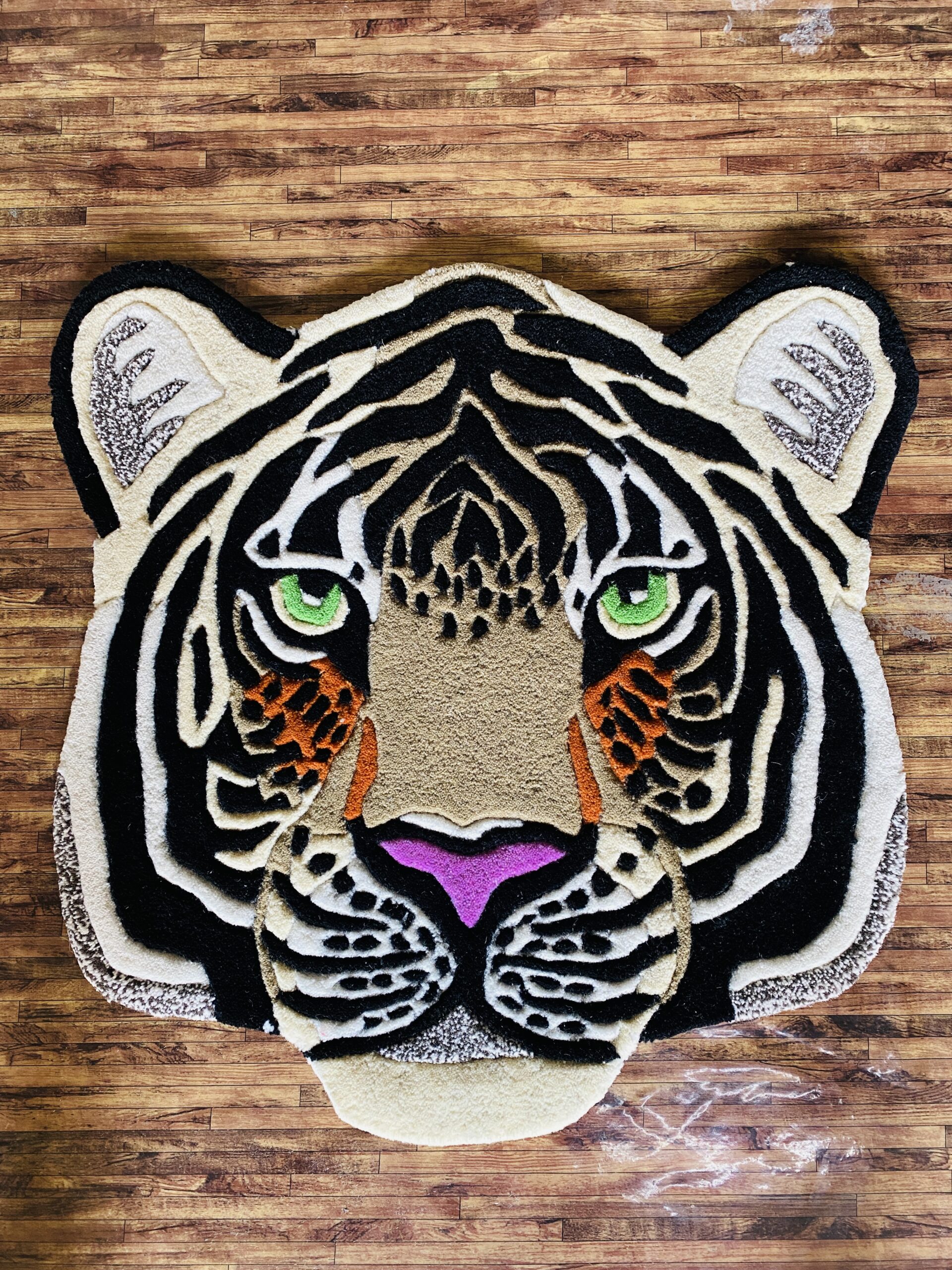 Tiger Face Rug – everyrug.in